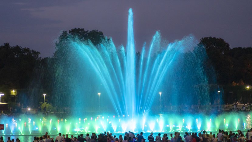 Pergola i Wrocławska fontanna multimedialna | PIK Wrocław